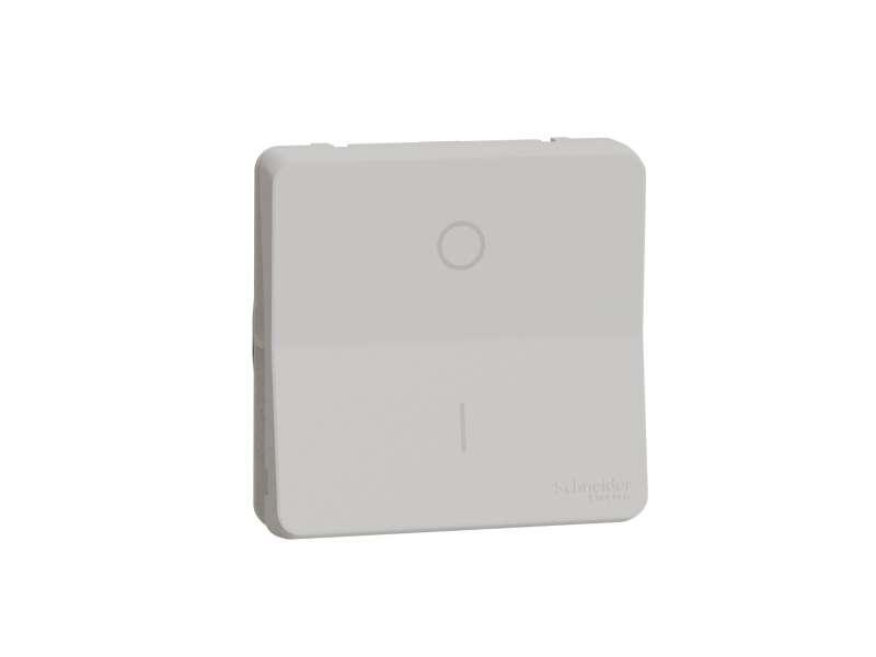 Mureva Styl - dvopolni prekidač - nadgradni i ugradni - beli